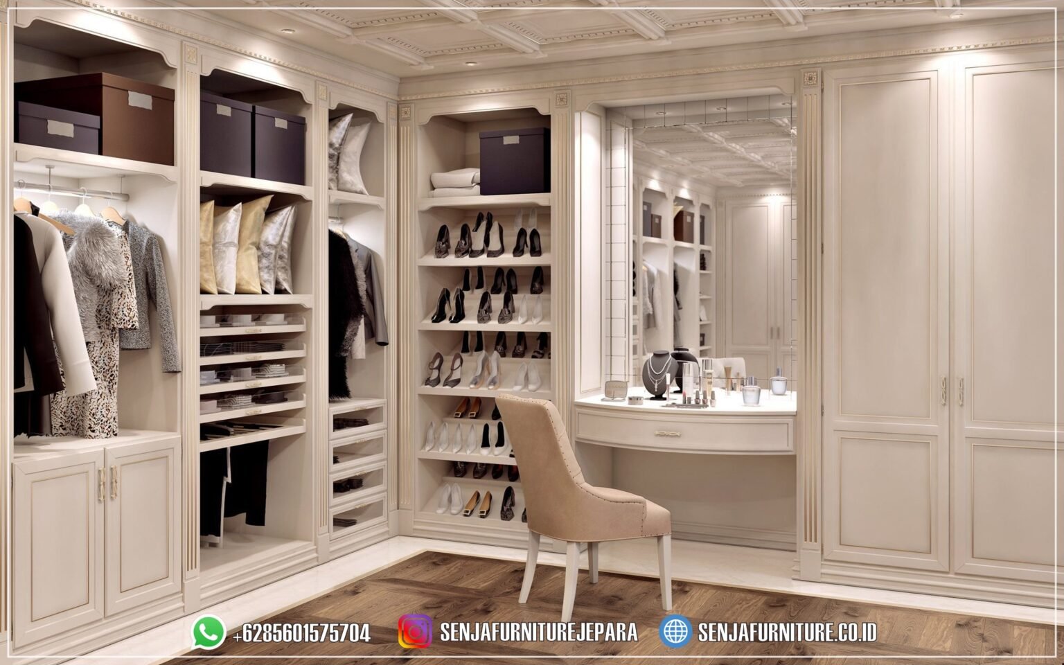 Bedroom Walk In Closet Minimalis Layout Design Ideas